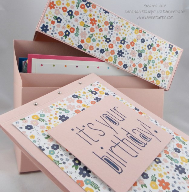 Fabricate Friday – Birthday Reminder Box | SuNN Stampin'