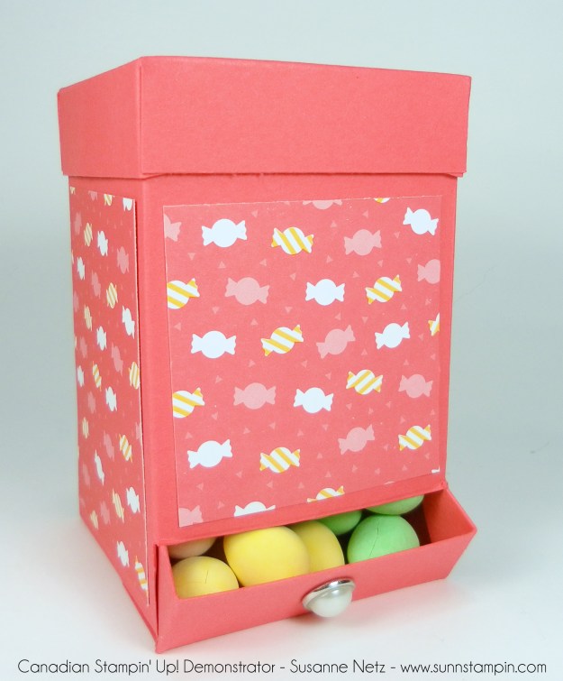 Fabricate Friday – Candy Dispenser Box | SuNN Stampin'