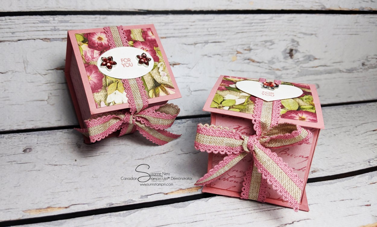 Fabricate Friday – A ring box | SuNN Stampin'