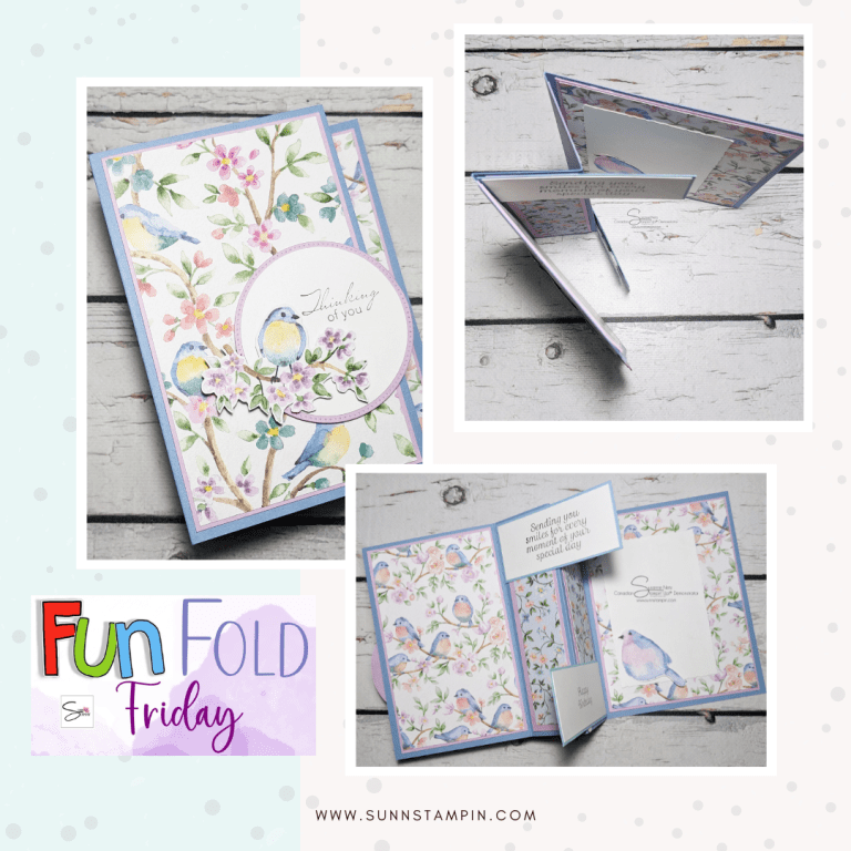 Fun Fold Friday – Flippy Flappy sentiments. | SuNN Stampin'