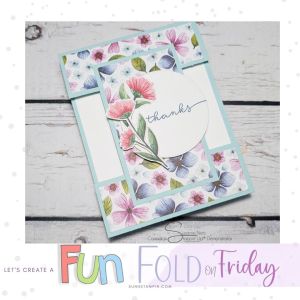 Fun Fold Friday – Blooming Phrases and Floral Impressions Fun Fold Card ...